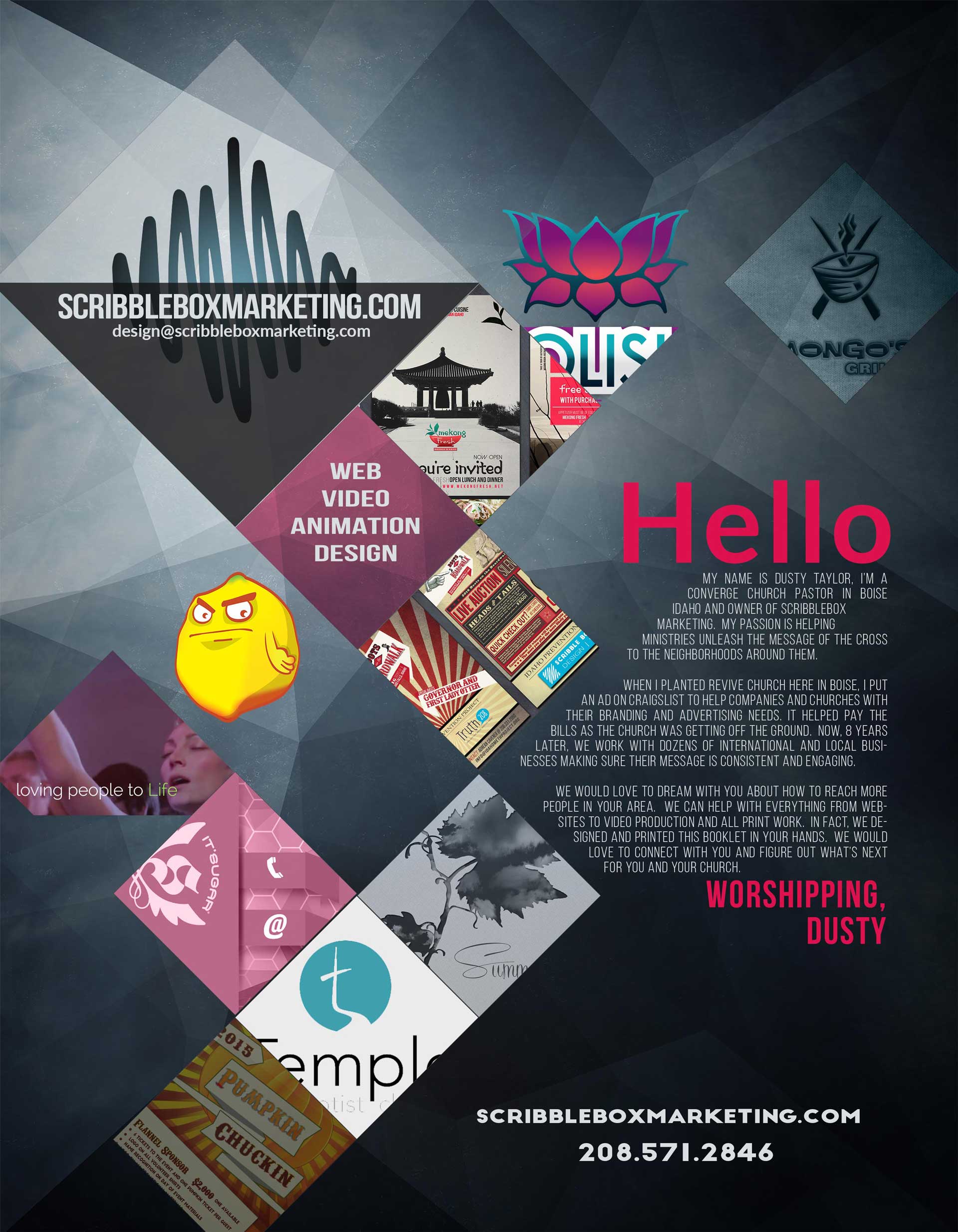 Graphic Design - Scribble Box Marketing